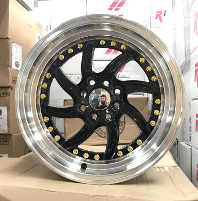 China As rodas personalizadas furo da liga do carro de um tamanho de 15 polegadas 4, ligam as rodas automotivos das bordas à venda