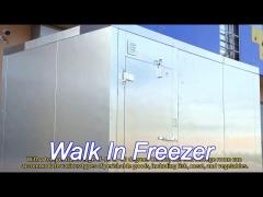 solar power cold room storage with customizable appearance, adjustable temperature, and zero-carbon