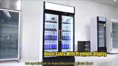 Premium Beverage Display Fridge for Retail Stores