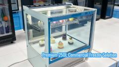 Professional Curved Countertop Cake Display