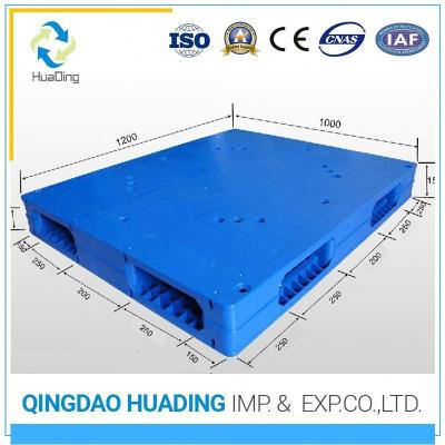 Cina Palleti di plastica impilabili a doppia faccia per un deposito sicuro e protetto in vendita