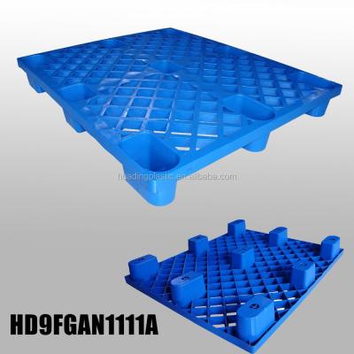 Cina Certificato CE pallet di plastica da nove piedi per imballaggio di contenitori tipo di ingresso a quattro vie in vendita