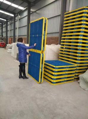 Cina Palette di plastica a grande capacità per lavori pesanti in blocco con carico statico di 6 T in vendita