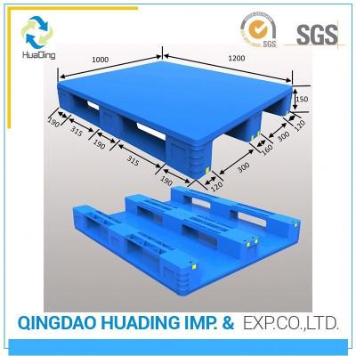 中国 1T ダイナミックロード HDPE 素材 標準サイズ 4 方向フォークリフト入り 販売のため