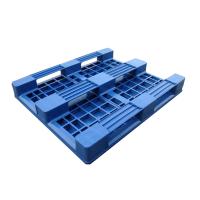 China Dynamic Load 1T HDPE Plastic Pallets for Racking Recycled Material Durable Design for sale