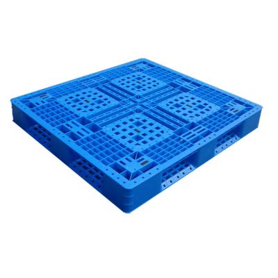 Cina 4-Way Entry Euro tipo Rack Colore personalizzato pallet di plastica a facciata singola con 6 corridori in vendita