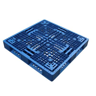 Cina Griglia di impiallacciamento per magazzino di base a 4 vie di perimetro completo impilabile Paletti di plastica per la vendita in vendita