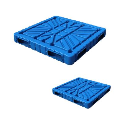 Cina Pallet di plastica HDPE a doppia faccia per l'impilazione HUADING Formaggio a soffio 6T carico statico in vendita