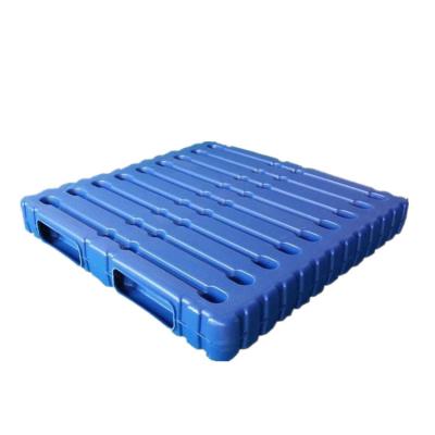 China 1500x1200mm zware plastic pallet met dubbelzijdige stijl betaalbaar en duurzaam Te koop