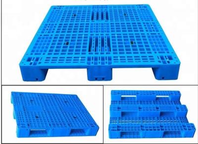 China Dynamic Load of 1.5T 1200*1000*150mm Heavy Duty 3 Runners Open Deck EU Plastic Pallet for sale