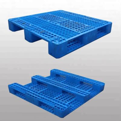 China Dynamic Load of 1.5T 1200*1000*150mm Heavy Duty 3 Runners Open Deck EU Plastic Pallet for sale