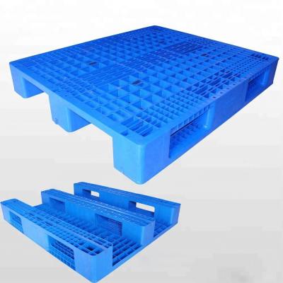 China Dynamic Load of 1.5T 1200*1000*150mm Heavy Duty 3 Runners Open Deck EU Plastic Pallet for sale