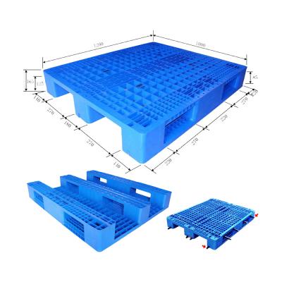 中国 14.6kg HUADING 4Way Grid プラスチックパレット 湿度防止静的負荷 6T ロジスティック用 販売のため