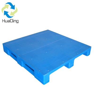 Cina HUADING 1212 Palette di plastica nera pieghevoli per uso pesante con tre corridori tipo fondo in vendita