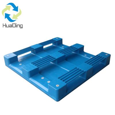 Cina HUADING 1212 Palette di plastica nera pieghevoli per uso pesante con tre corridori tipo fondo in vendita