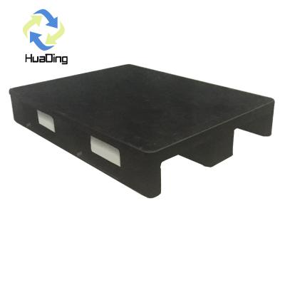 China Pallets de plástico de face única 1000*1000mm Capacidade de 1T com 7 tubos de aço à venda