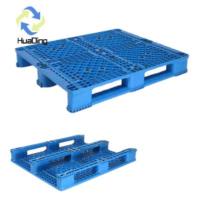 Cina HUADING 1T Palette di plastica a doppia faccia pesante per l'ingresso a 4 vie nel sistema di scaffalatura in vendita