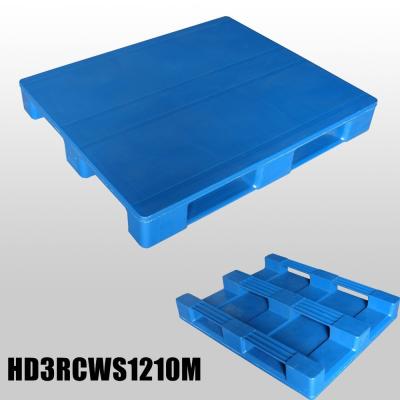 Cina HUADING Palette di plastica a ponte chiuso carico dinamico di 1,5 T per 1200*1000*150mm di stoccaggio in vendita