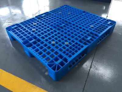 中国 倉庫用ラック用のHDPE単面孔状プラスチックパレット 6T静電荷 販売のため