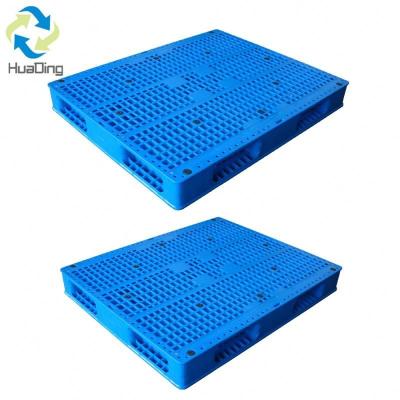 China Reusable HDPE Made Double Face Grid Plastic Pallets Dynamic Load 1.5T 4-Way Entry Type for sale