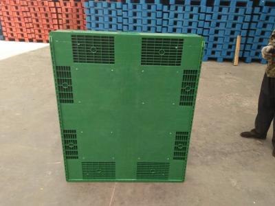 Cina Personalizzazione 1200*1000 Palette di plastica a 4 vie per bottiglie di birra e succo a carico statico 6T in vendita