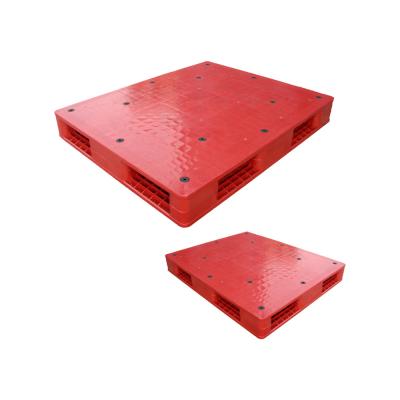 Cina HUADING 1200*1000 Euro Palette di plastica a doppia faccia per uso pesante con ingresso laterale tipo 4 in vendita