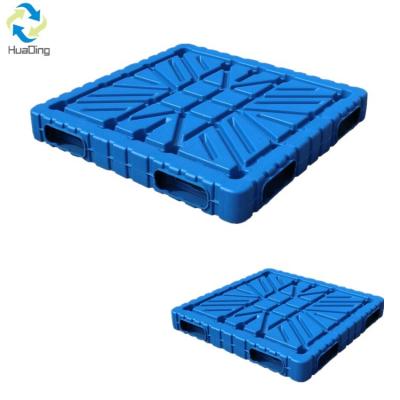中国 1200*1000 静的負荷6トン動的負荷2T 積み重ね可能な4方向入口のプラスチックパレット 販売のため