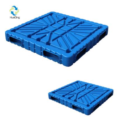 China 1200*1000 Paleta de plástico com carga estática de entrada de 4 vias 6 toneladas carga dinâmica 2T empilhável à venda