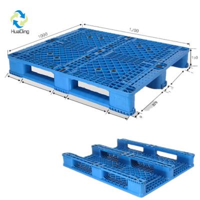 Cina Carico statico 6T HUADING Palette di plastica HDPE monofaccia mista 1200*1000mm per l'industria in vendita