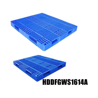 China Large Double Face Grid Plastic Pallet with Sides Racking Load 0.8T 4 Entry Ways HUADING Euro for sale