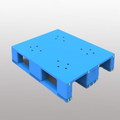 Cina Pallet di plastica blu duro personalizzato con opzioni di etichettatura e carico statico da 6T da HUADING in vendita