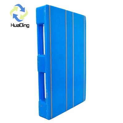 China Klantvraag HUADING Voedingsmiddelenkwaliteit Plastic pallet Hygiënisch versterkt pallet Te koop