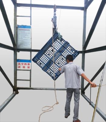 中国 格安なHUADING フォークリフト 収納 プラスチックパレット 4 方向入口 単面型 販売のため