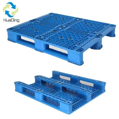 中国 格安なHUADING フォークリフト 収納 プラスチックパレット 4 方向入口 単面型 販売のため