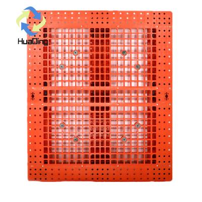 Cina 1T di carico raffaciabile HDPE/PP materiale pallet di plastica per l'industria HUADING e euro pallet in vendita