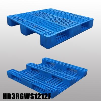 Cina Paletti di plastica HDPE monofaccia HD3RGNS1212A per soluzioni di stoccaggio pesante in vendita