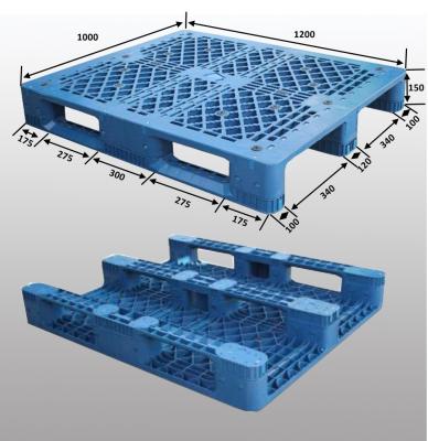 China Single Faced Style HUADING 48*40 Euro Pallet Hygiene Heavy Duty Plastic Craigslist for sale