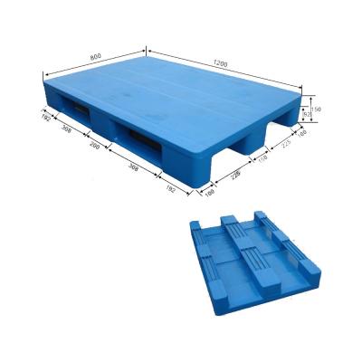 Cina HUADING Pallet di plastica liscia e solida anti-striscia per l'industria alimentare L1200*W1000*H150 mm in vendita