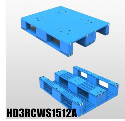 Cina 6 tonnellate di palette di plastica HDPE per carico statico per colore personalizzato in vendita
