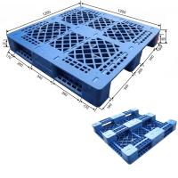 China Maximize Your Storage Efficiency with HUADING's Single Faced Plastic Pallets for sale