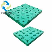 China Sturdy HUADING 5 Gallon Water Bottles Racking and Storage Plastic Pallet Stackable for sale