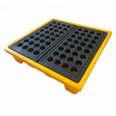 China CE/SGS/ISO9001 gecertificeerd HUADING Heavy Duty Industry Spill Pallet 4-Way Entry Type Te koop