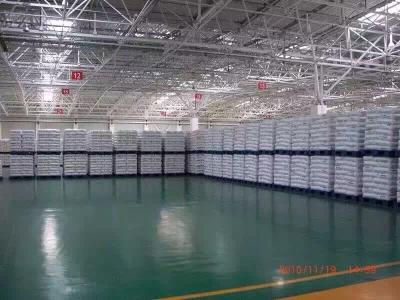 China Static Load 4000kg HUADING 1500X1500mm Stacked Double Face Open Deck Flat Plastic Pallet for sale