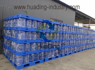 Cina Comodo 1360*1095*128 mm Pallet per la bottiglia d'acqua blu da 5 galloni per un facile trasporto in vendita