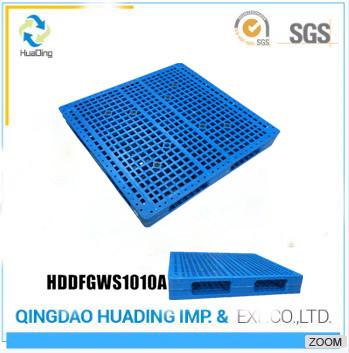 Cina Palette industriali reversibili con gomma antiscivolo inserita e materiale HDPE 1000*1000 in vendita