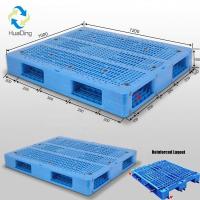 China Reconditioned Plastic Pallets Static Load 6T Dynamic Load 1.5T by HUADING for sale