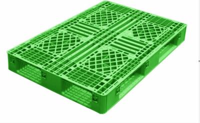 China 1200*1000 mm HDPE materiaal Plastic pallets voor opslag geproduceerd door HUADING Company Te koop