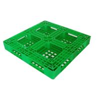 China 1T Dynamic Load Plastic Pallet for Stacking and Custom Logo/Numbering Options for sale