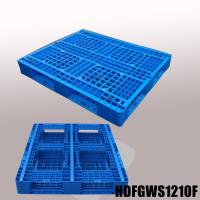 China L1200*W1000*H150 Mm Dynamic Load 1.5T Large Full Perimeter Stackable Plastic Pallets for sale