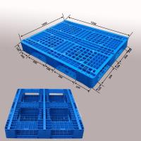 China L1200*W1000*H150 Mm Dynamic Load 1.5T Large Full Perimeter Stackable Plastic Pallets for sale